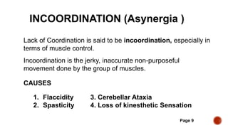 neuromuscular coordination | PPTX