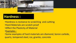 Mechanical Property and Torsional Testing | PPT