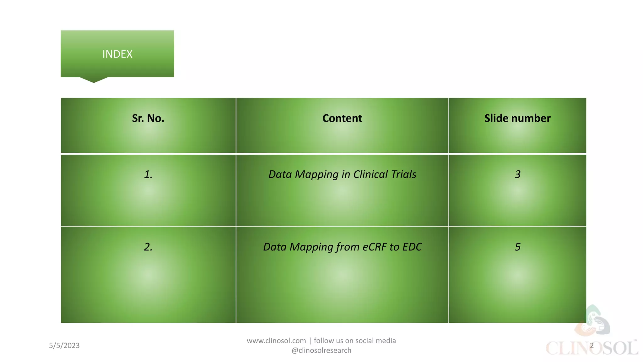 Data Mapping in Clinical Trials | PPTX