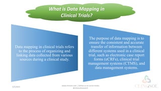 Data Mapping in Clinical Trials | PPTX