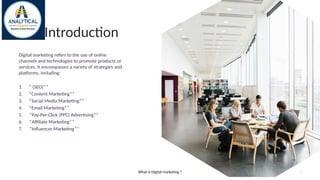 ppt submission about digital marketing for student | PPTX