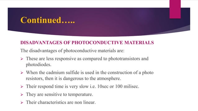 Photoconductivity.pptx | Chemistry | Science
