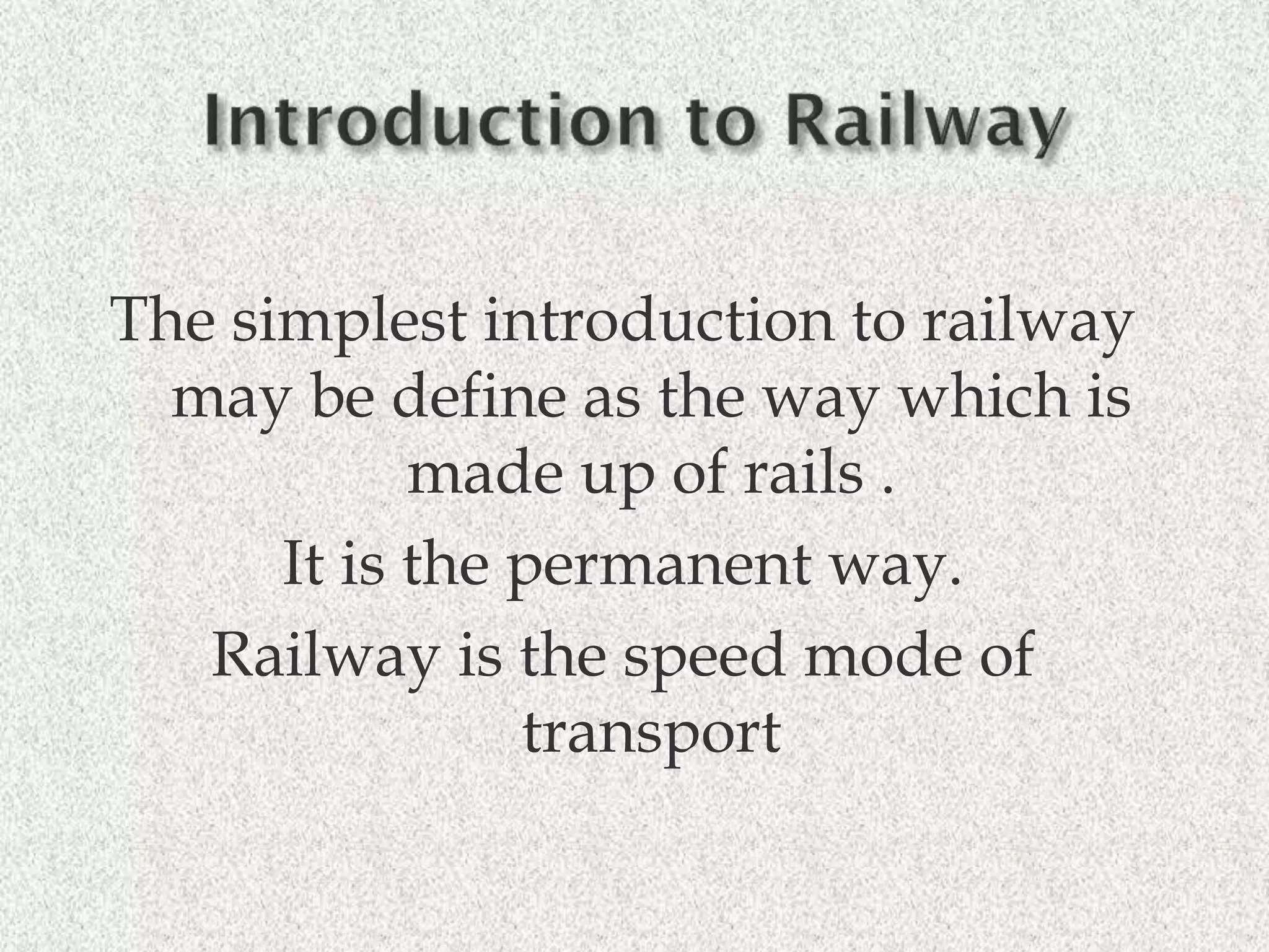 classification of indian railway | PPTX