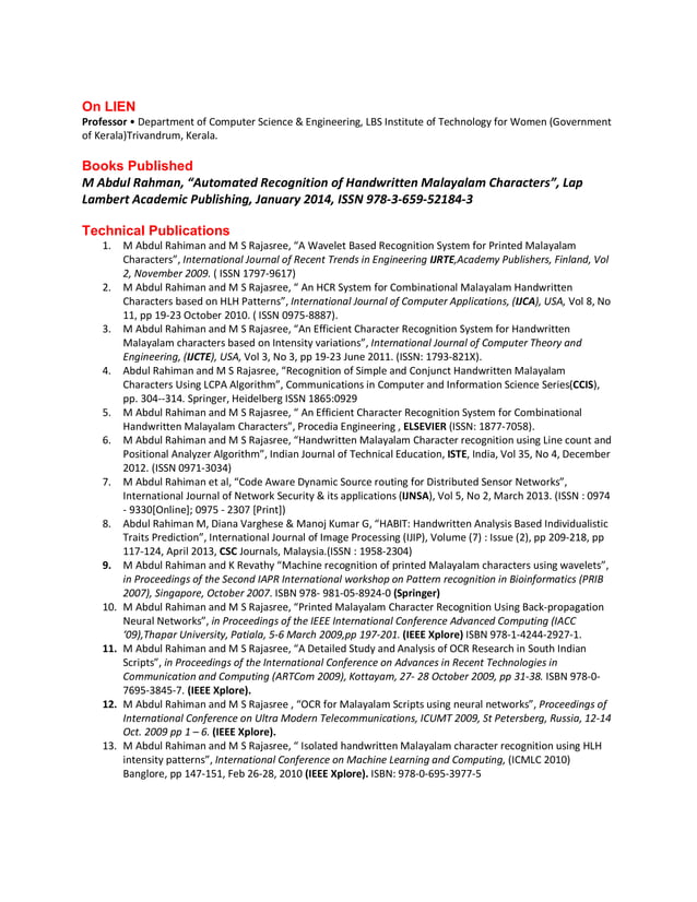 Abdul rahman cv | PDF