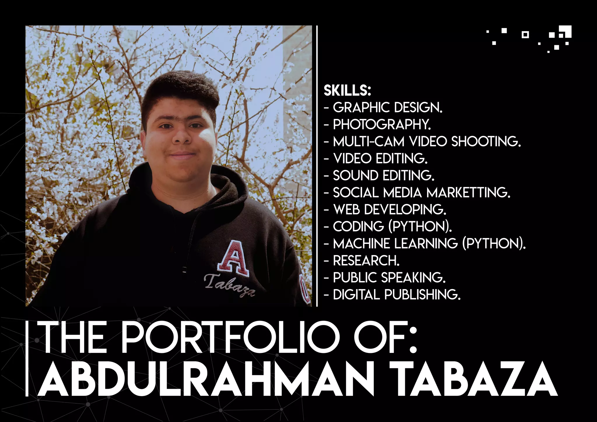 Abdulrahman Tabaza - Portfolio, 2019 | PPT
