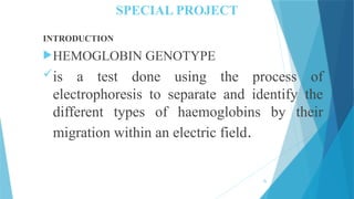 Hemoglobin genotype confluence university | PPT