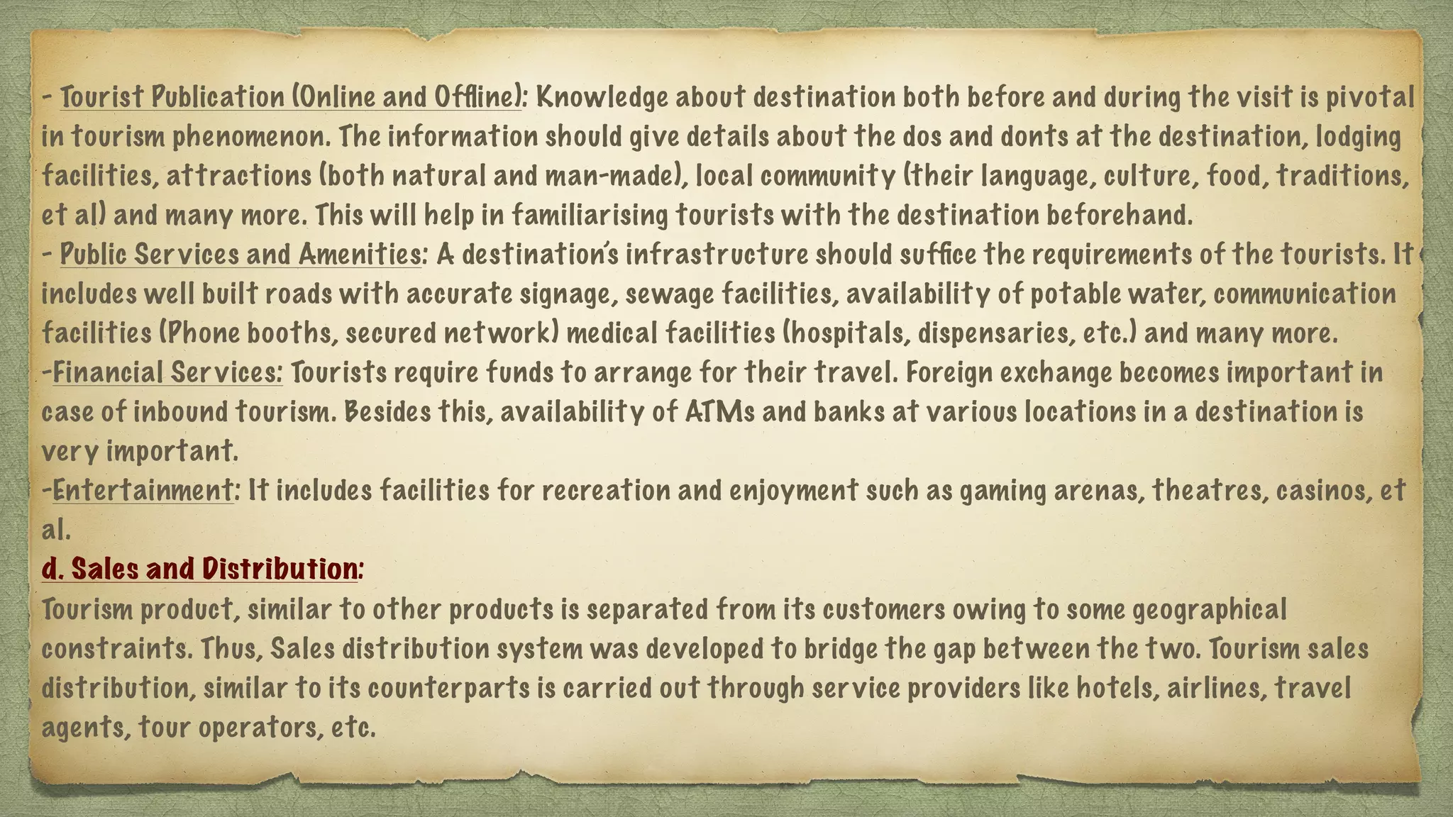 Tourism System | PDF | Travel Preparation and Advice | Travel