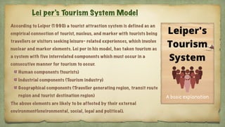 Tourism System | PDF