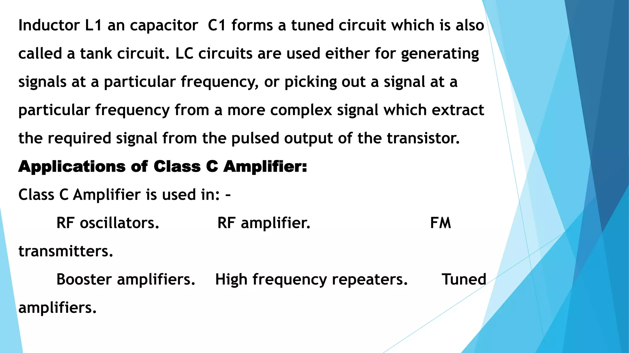 Amplifier classes | PPTX