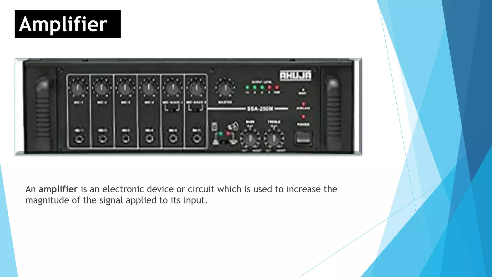 Amplifier classes | PPTX