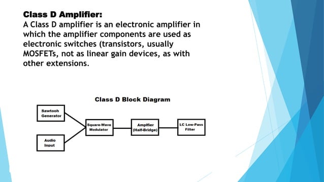 Amplifier classes | PPTX