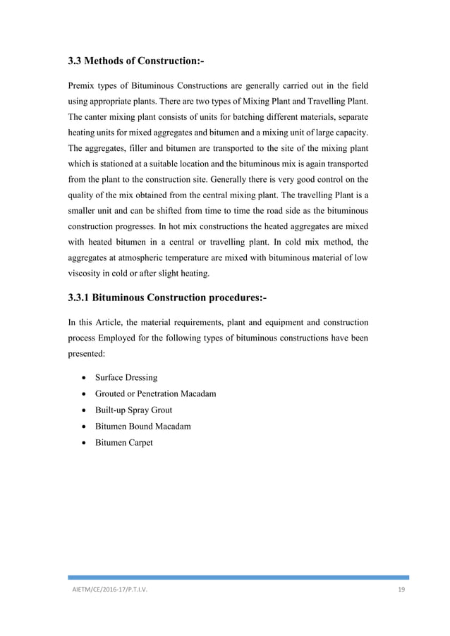 Highway construction or Road work report | PDF | Civil Engineering Industry | Industries