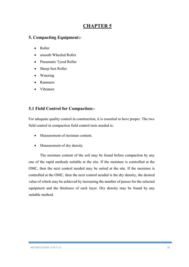 Highway construction or Road work report | PDF | Civil Engineering ...