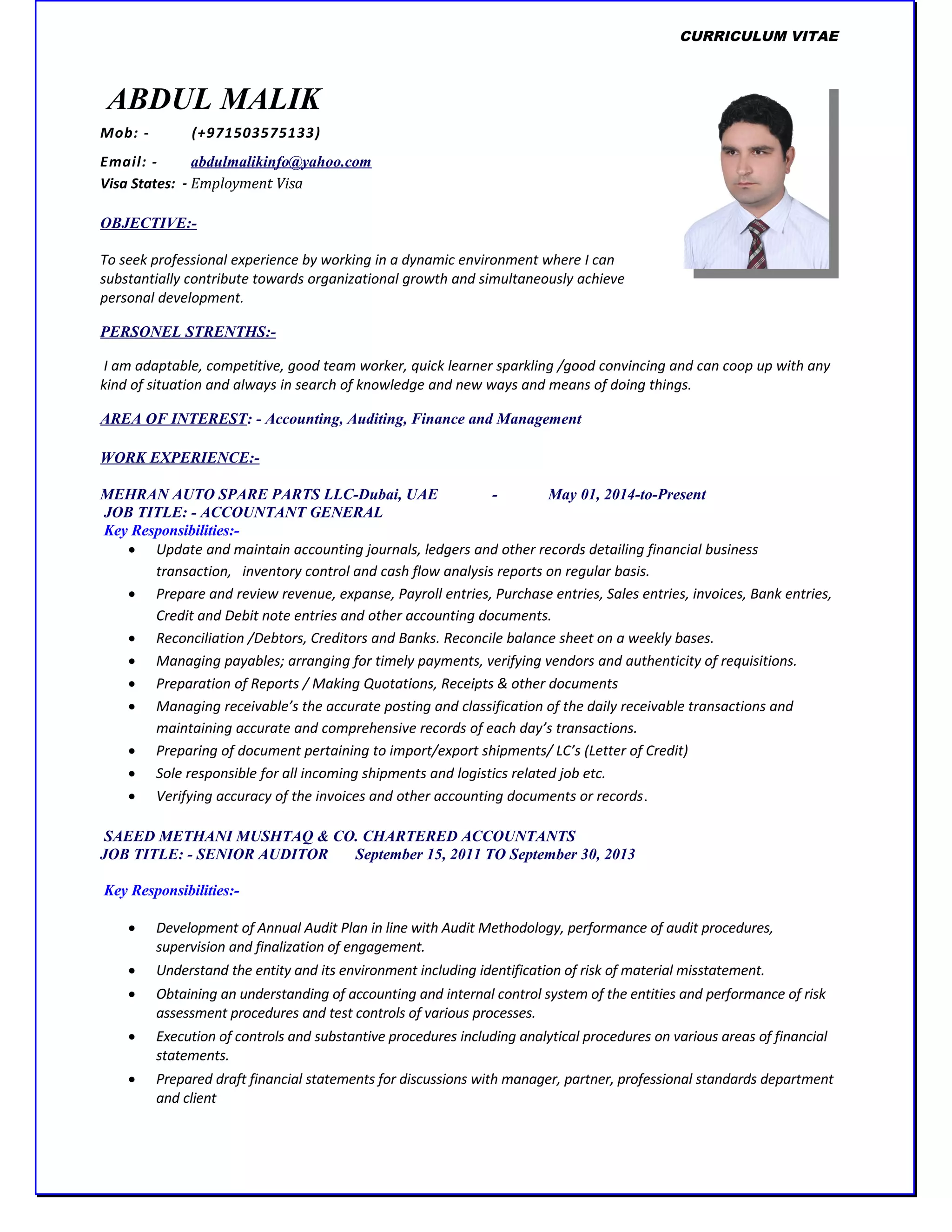 Abdul resume | PDF