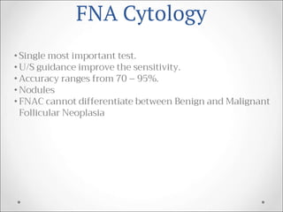 Thyroid cancer and it’s types. oncology | PPTX