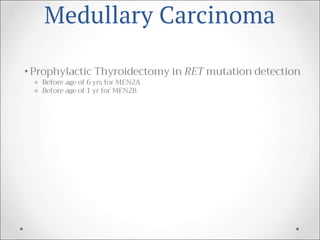 Thyroid cancer and it’s types. oncology | PPTX