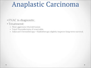 Thyroid cancer and it’s types. oncology | PPTX