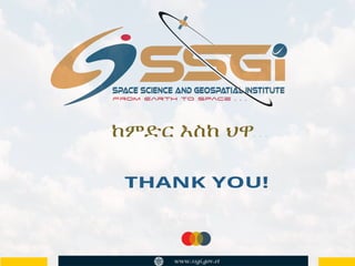 Geospatial science and technology applications | PPTX