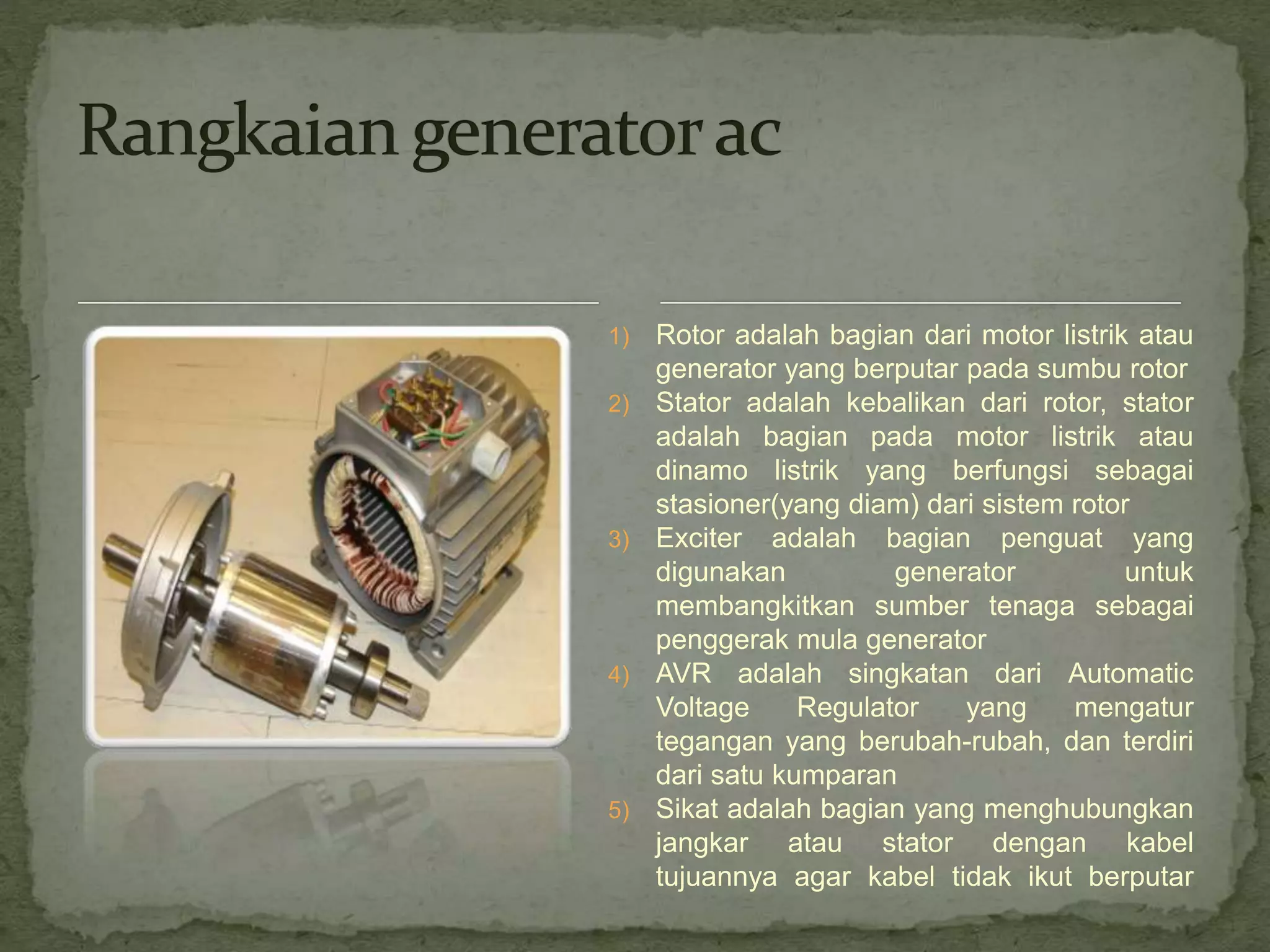 Abdurrahaman wahid#1310502022#smester5#ttl#generator ac | PPT