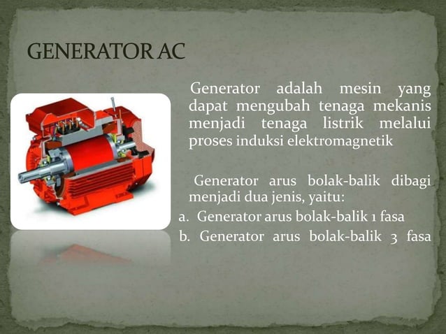 Abdurrahaman wahid#1310502022#smester5#ttl#generator ac | PPT