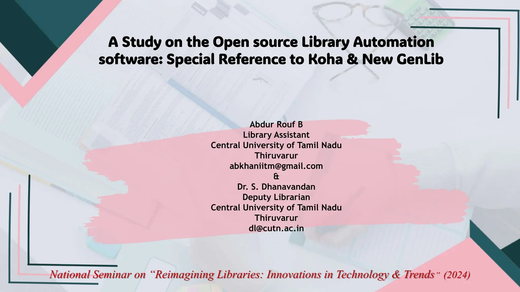 A Study on the Open source Library Automation software: Special Reference to Koha & New GenLib | PDF