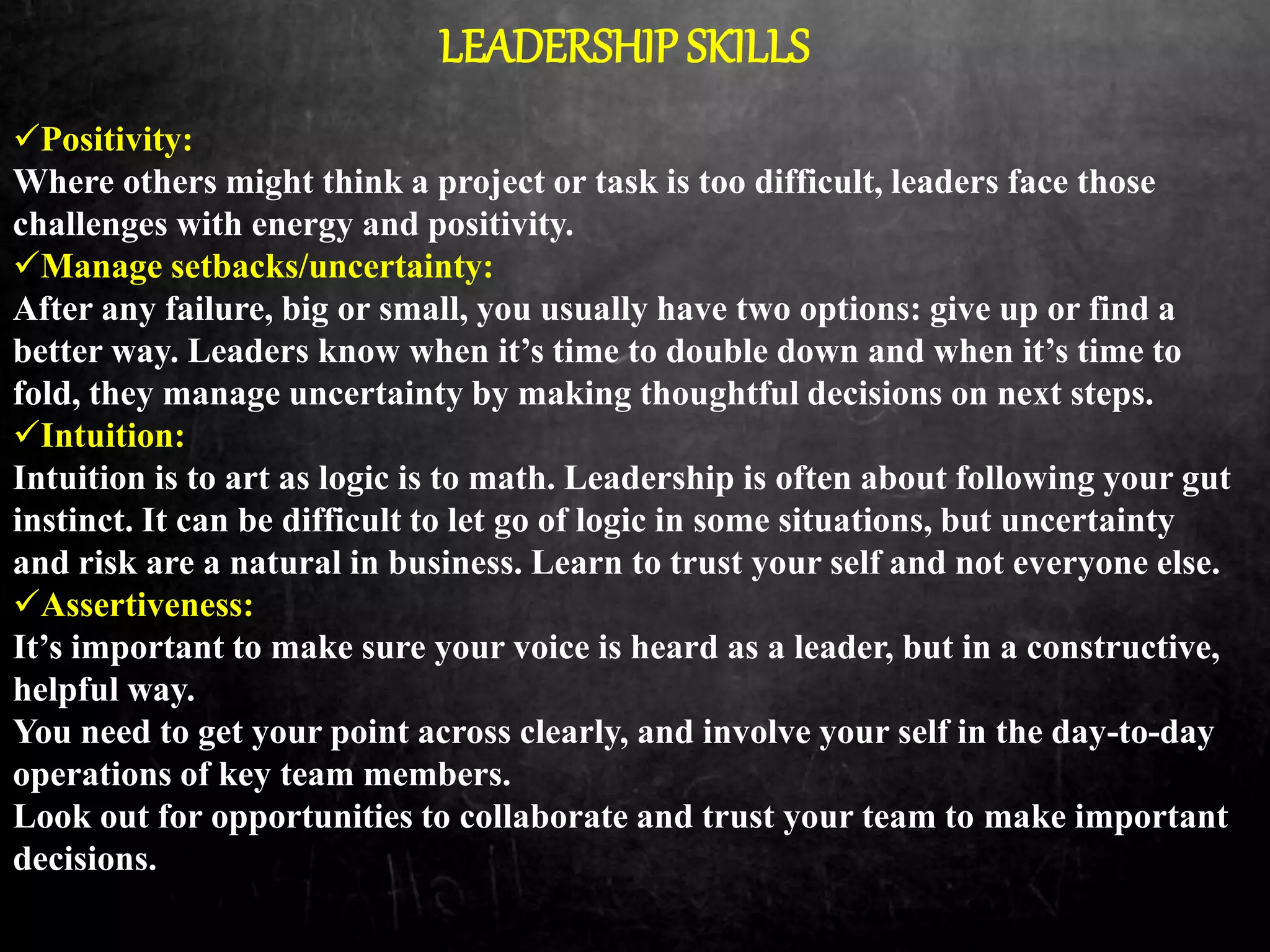 Leadership | PPTX