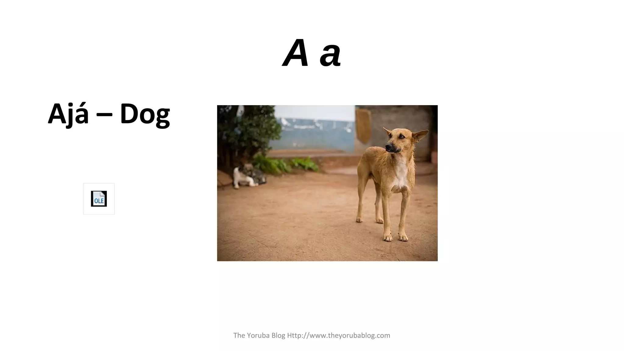 Abd yorùbá yoruba alphabets with pictures