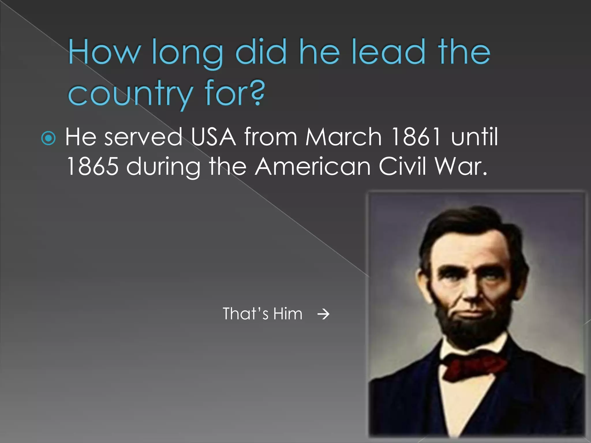Abraham Lincoln | PPT