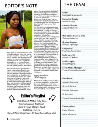 The Set Magazine Issue 1 | PDF