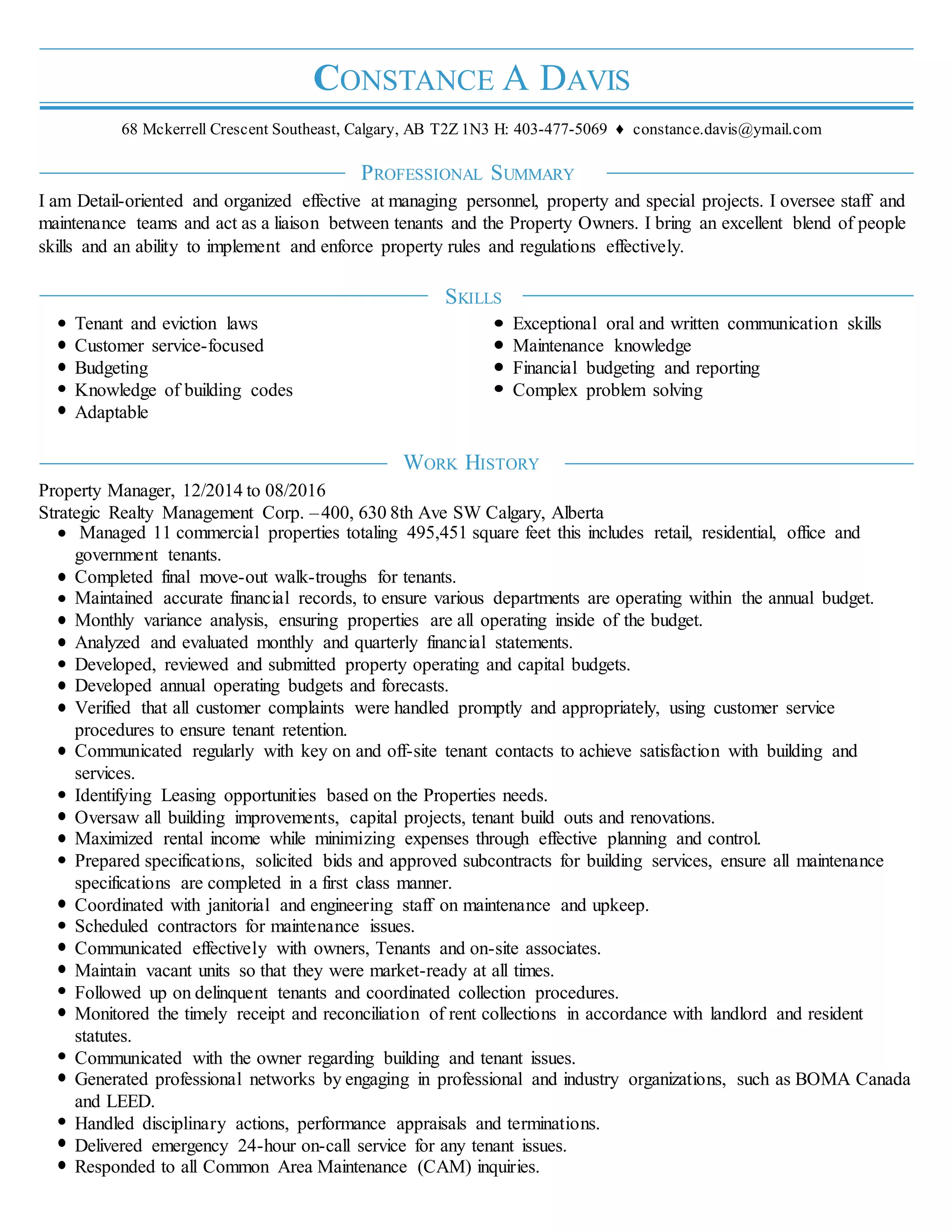 Constance- Recent Resume Nov 2016 | DOCX