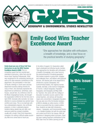 NEWSLETTER 2008-2009 | PDF