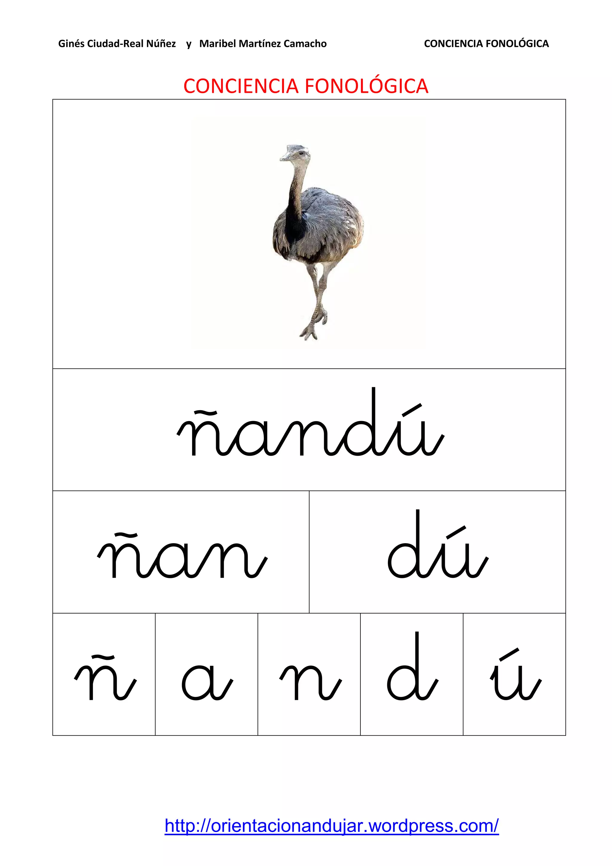 Abecedario conciencia-fonologica | PDF