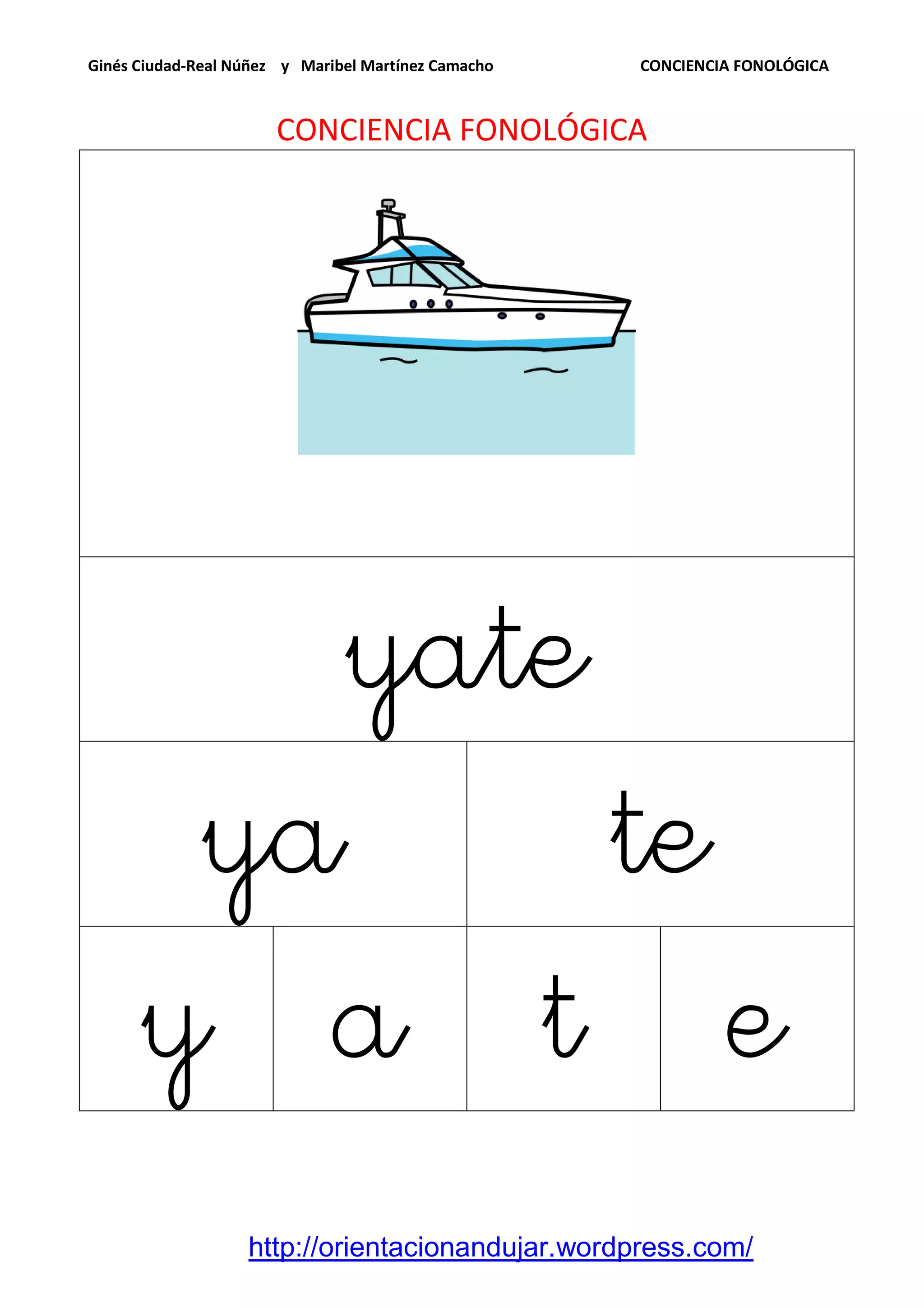 Abecedario conciencia-fonologica | PDF