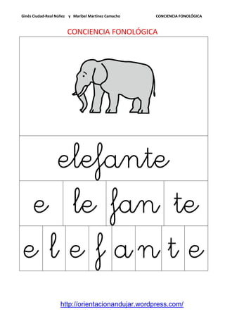 Abecedario conciencia-fonologica | PDF