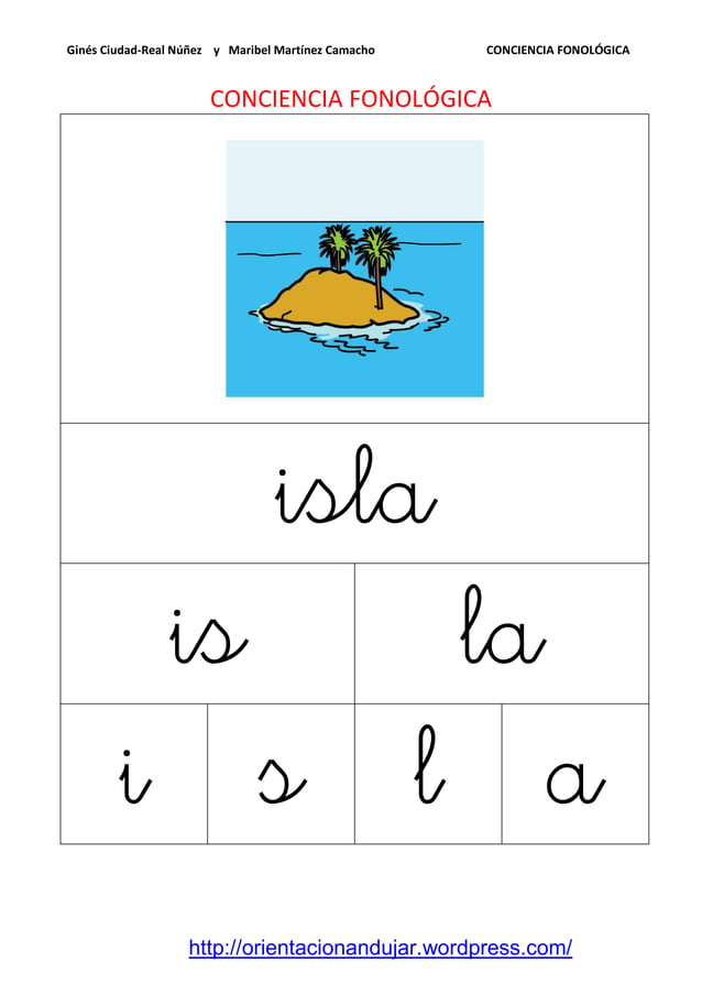Abecedario conciencia-fonologica | PDF