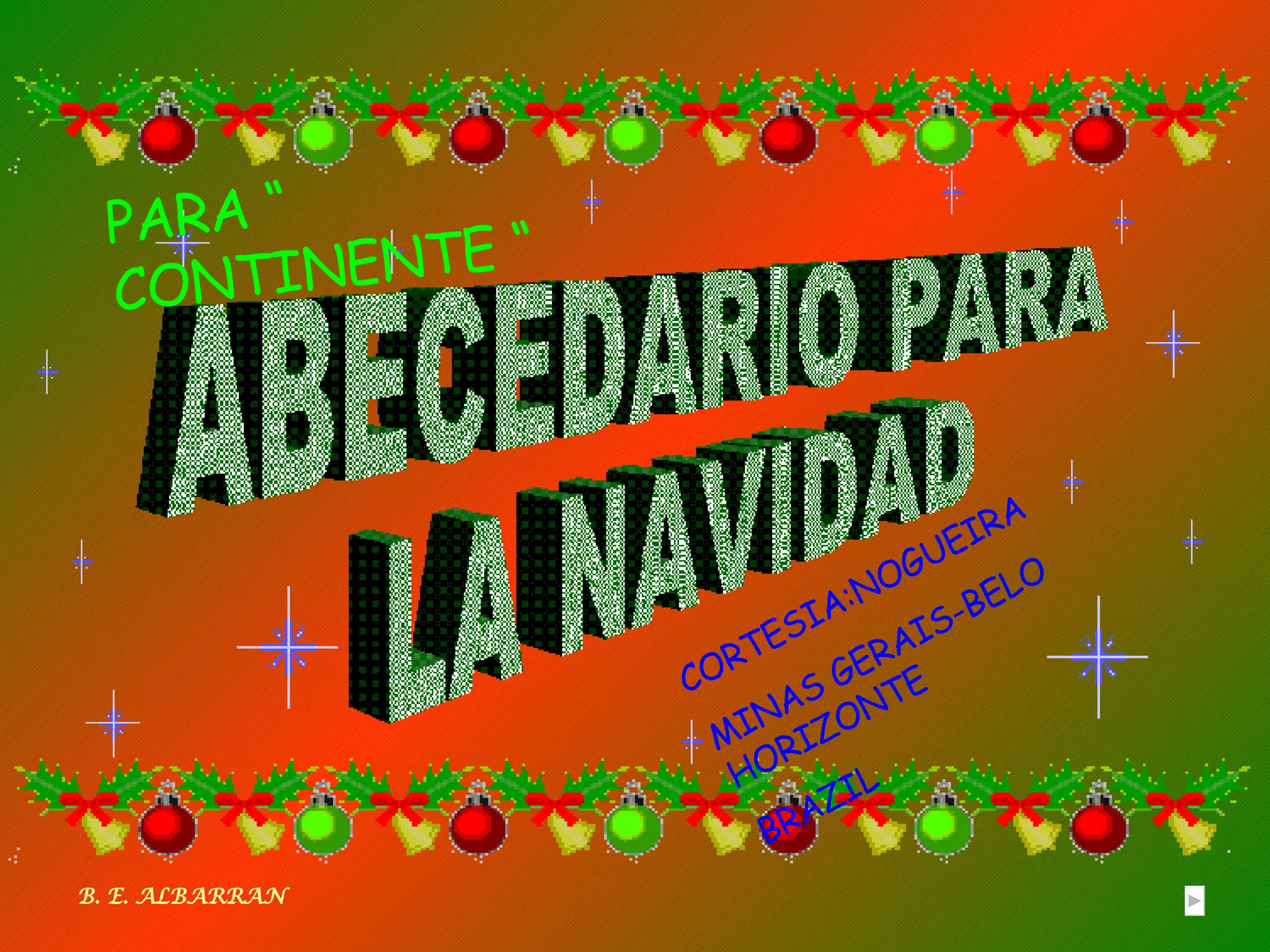 ABECEDARIO DE NAVIDAD | PPT