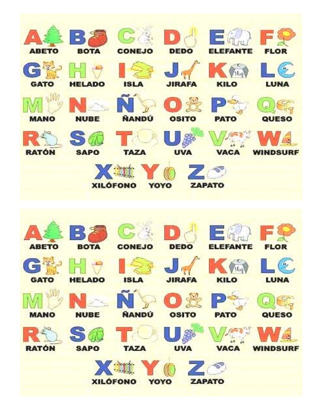 Abecedario Completo En Pdf Imprimible. Descargar Gratis.