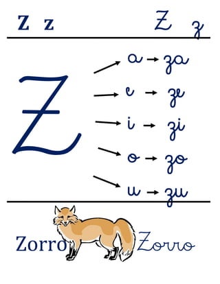 Abecedario con consonantes y sus vocales | PDF