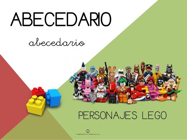Abecedario lego - legoaudicionylenguaje
