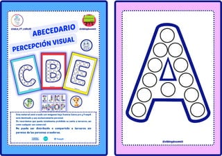 Abecedario Plastilina platilina educación infnatil | PDF