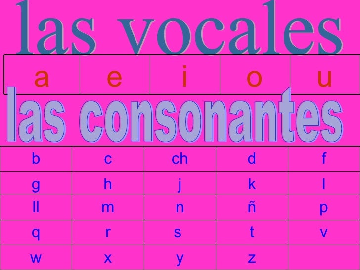 Abecedario Alfabeto Letras Vocales Y Consonantes El A - vrogue.co