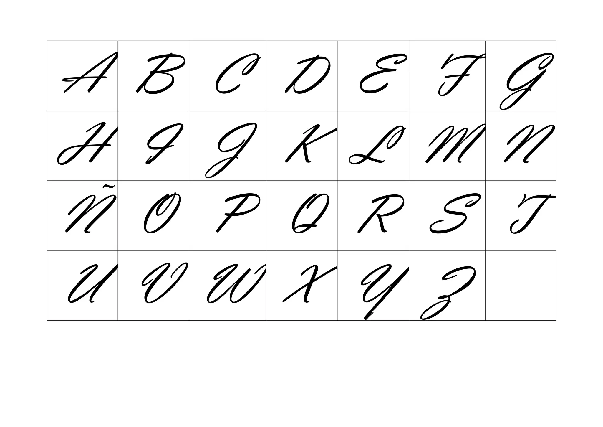 Abecedarios varias letras | PPT