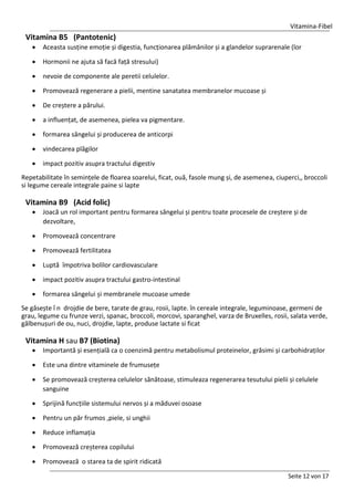 Abecedarul vitaminelor | PDF