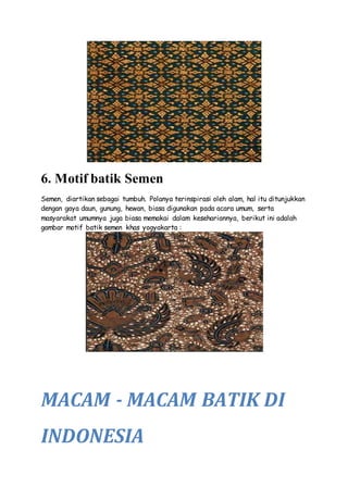 BATIK INDONESIA | DOCX