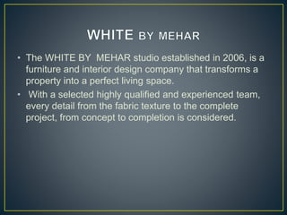 interior designers in Pakistan | PPT