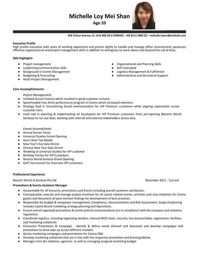 CV_Michelle Loy | PDF