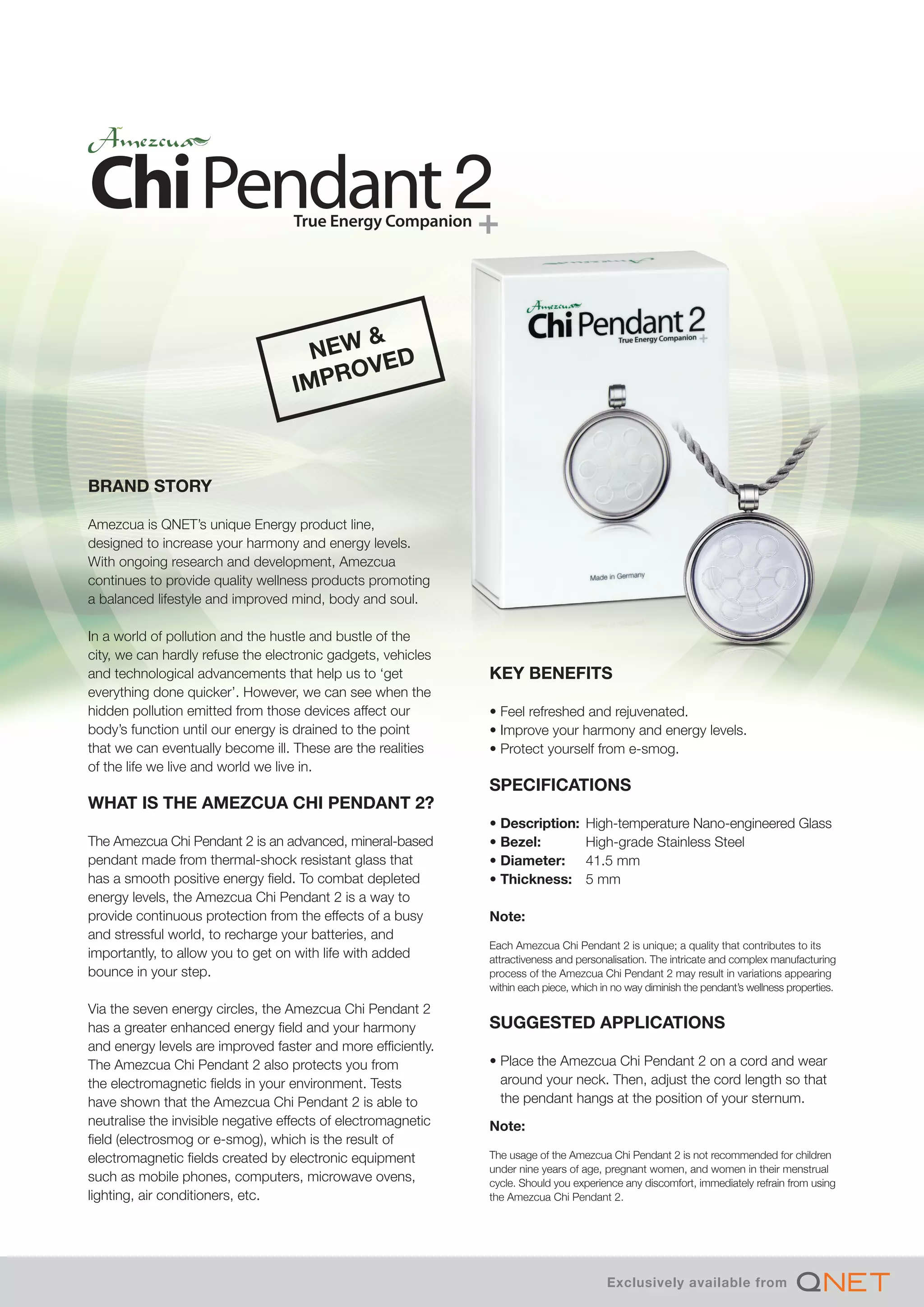 SaleSheet_Amezcua Chi Pendant 2 | PDF