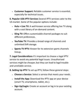 A Beginner USA IPTVwith our comprehensive .pdf