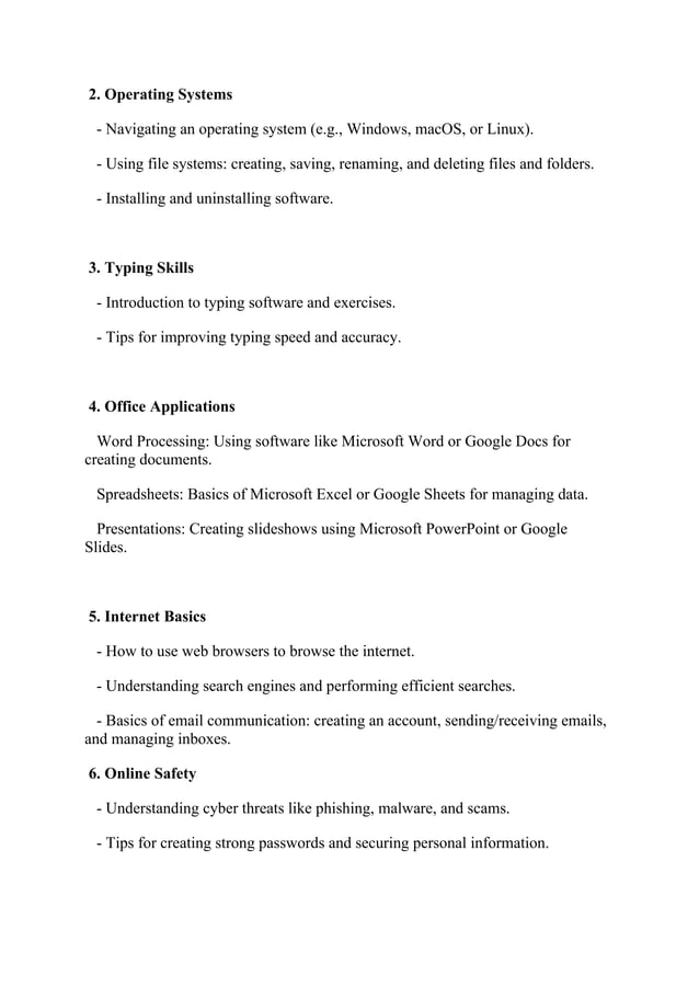 IntroductionToComputerSoftwareAnInternet | PDF