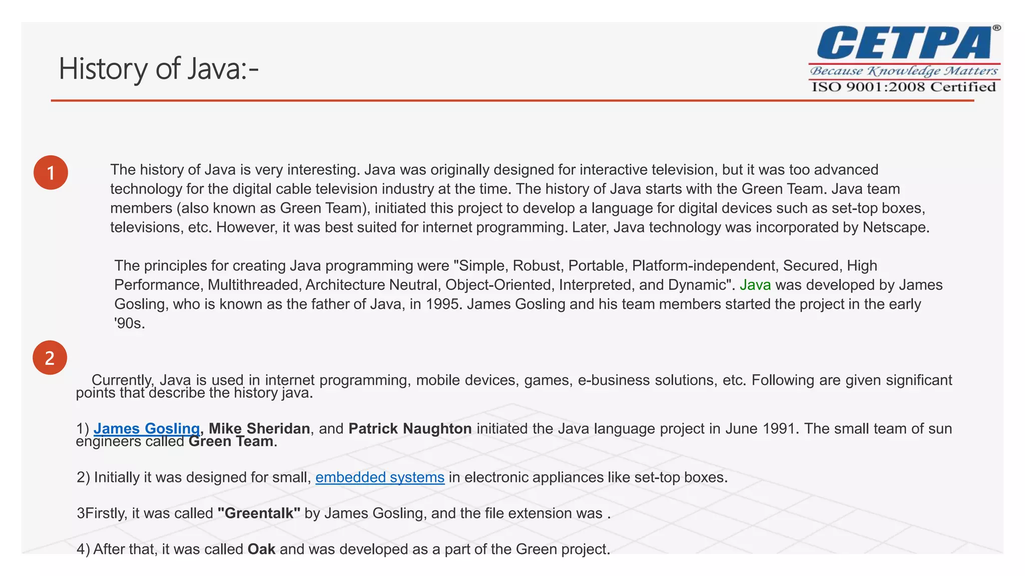A beginner's guide for Java.pptx | Free Download
